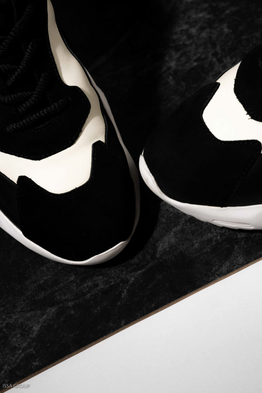 VZ Two Tone Sneakers Black - VIVIZUBEDI