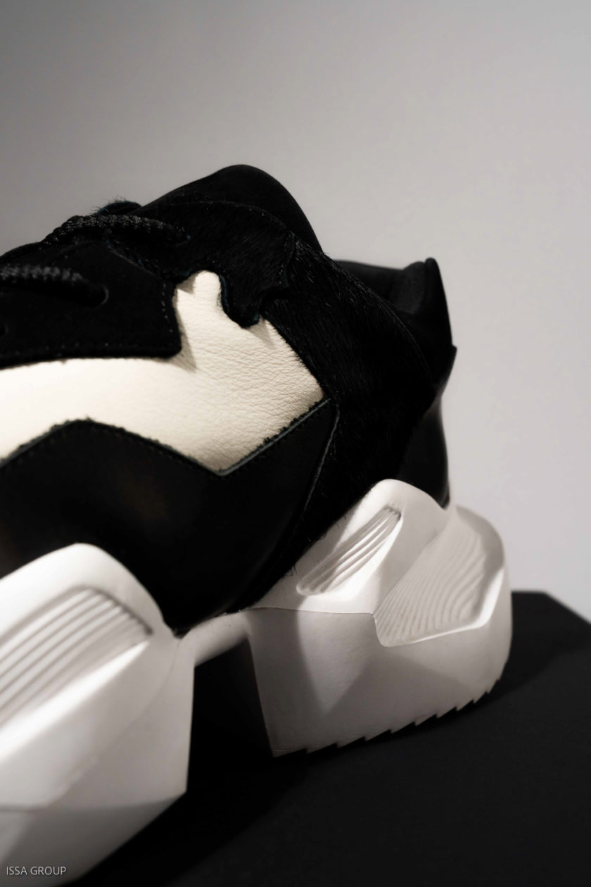 VZ Two Tone Sneakers Black - VIVIZUBEDI